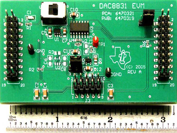 DAC8831EVM DAC8831EVM 评估模块 | 德州仪器 TI.com.cn