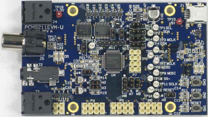 PCM9211EVM-U PCM9211EVM-U 评估模块 | 德州仪器 TI.com.cn